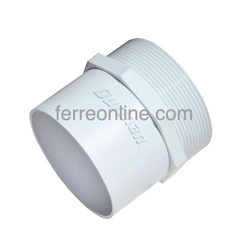 ADAPTADOR ROSCA EXTERIOR A CEMENTABLE PVC SANITARIO 50MM 2 ...