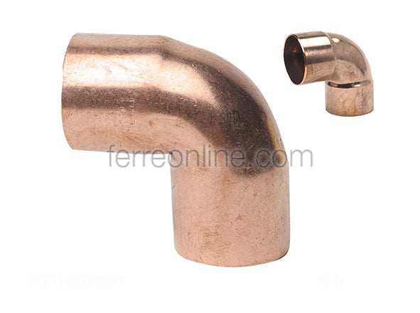 CODO COBRE 19MM 3/4" X 90 NACOBRE – Ferreonline (Ferremateriales La Mexicana)
