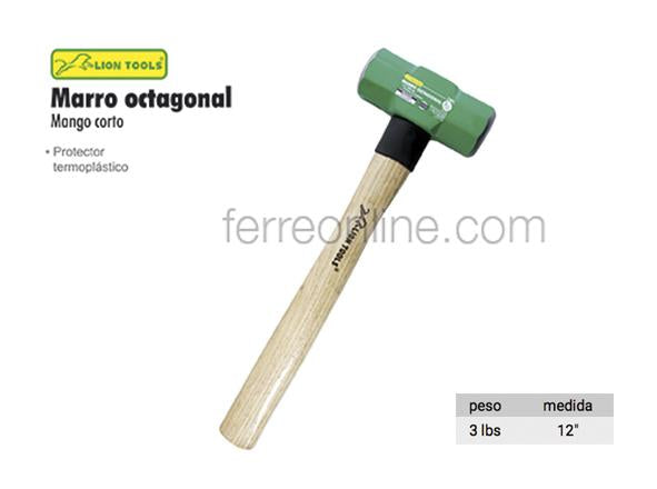 MARRO 3LB MANGO 12" LION TOOLS 1507 – Ferreonline (Ferremateriales La ...